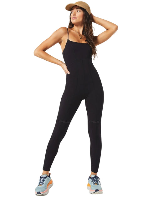 L Space: Go The Distance Jumpsuit (AGTDJU22-BLK) – Swimwear World