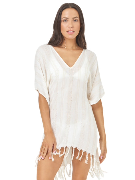 L Space: Seaport Cover Up (SEACV24-CRM) – Swimwear World