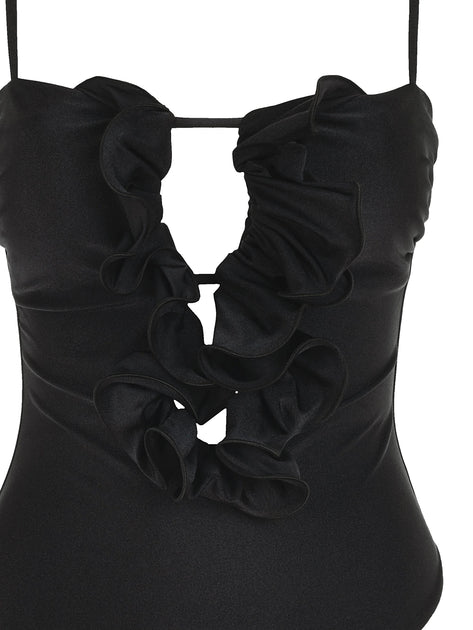 Isabel Beachwear: Mermaid One-Piece Lycra (MRMDLYCRAOP-BLK) – Swimwear ...