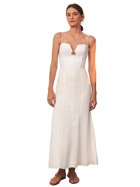 Vix: Lilith Detail Long Dress (496-859-003) – Swimwear World