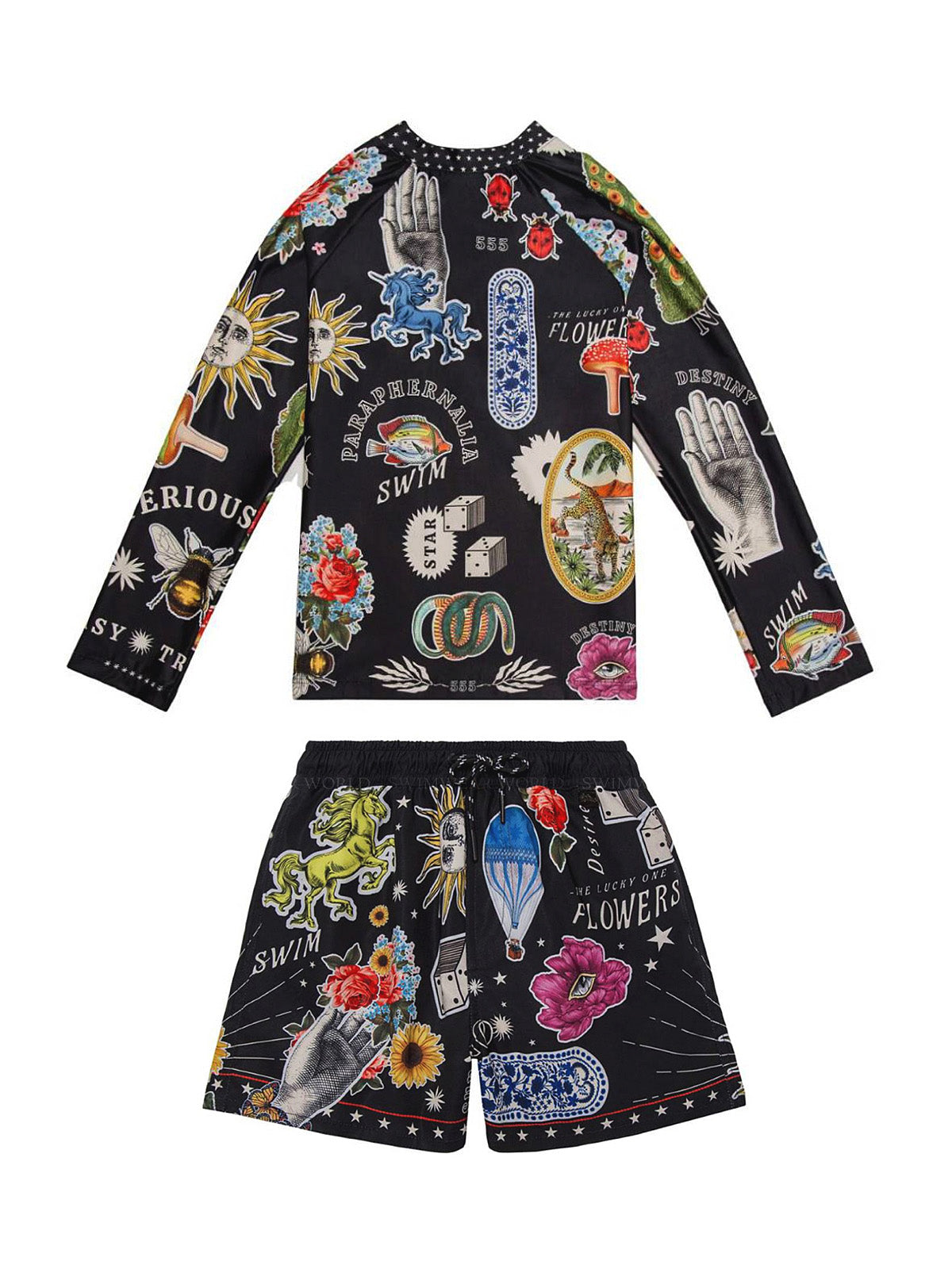 Agua Bendita Kids: Noah Rashguard-Nick Trunk (12316-12319) – Swimwear World