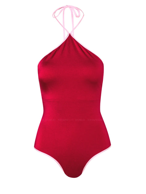 Mola Mola: Bianca One Piece (ROSEWAVEREDWINEBIANCAOP) – Swimwear World