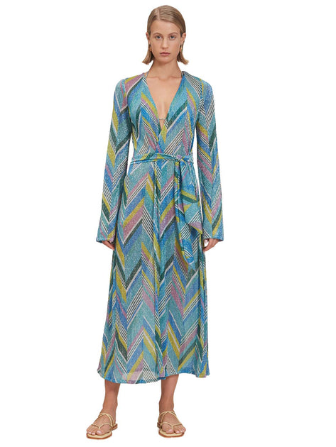 Devon Windsor: Odette Robe (SP24327R-MARNE) – Swimwear World