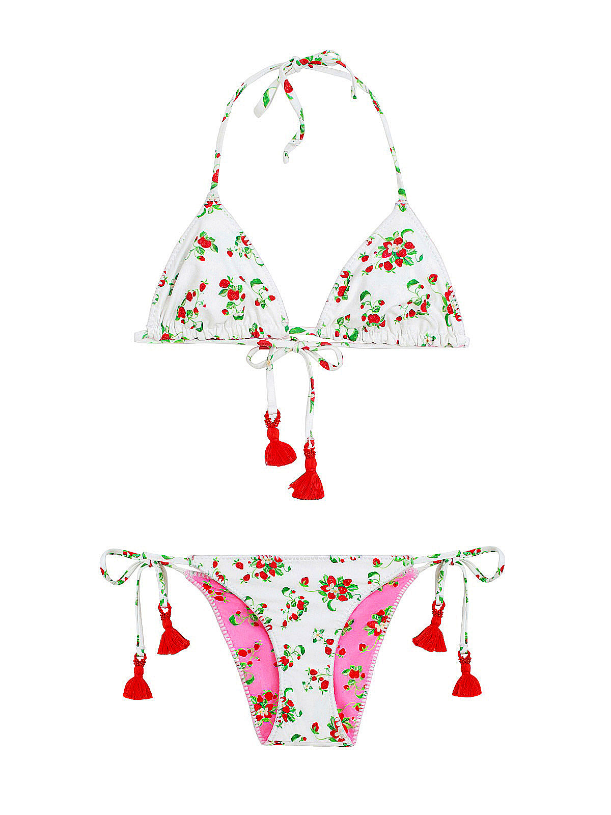 PQ Swim: Reversible Tri-Reversible Tie Bikini (STW-130R-STW-213 ...