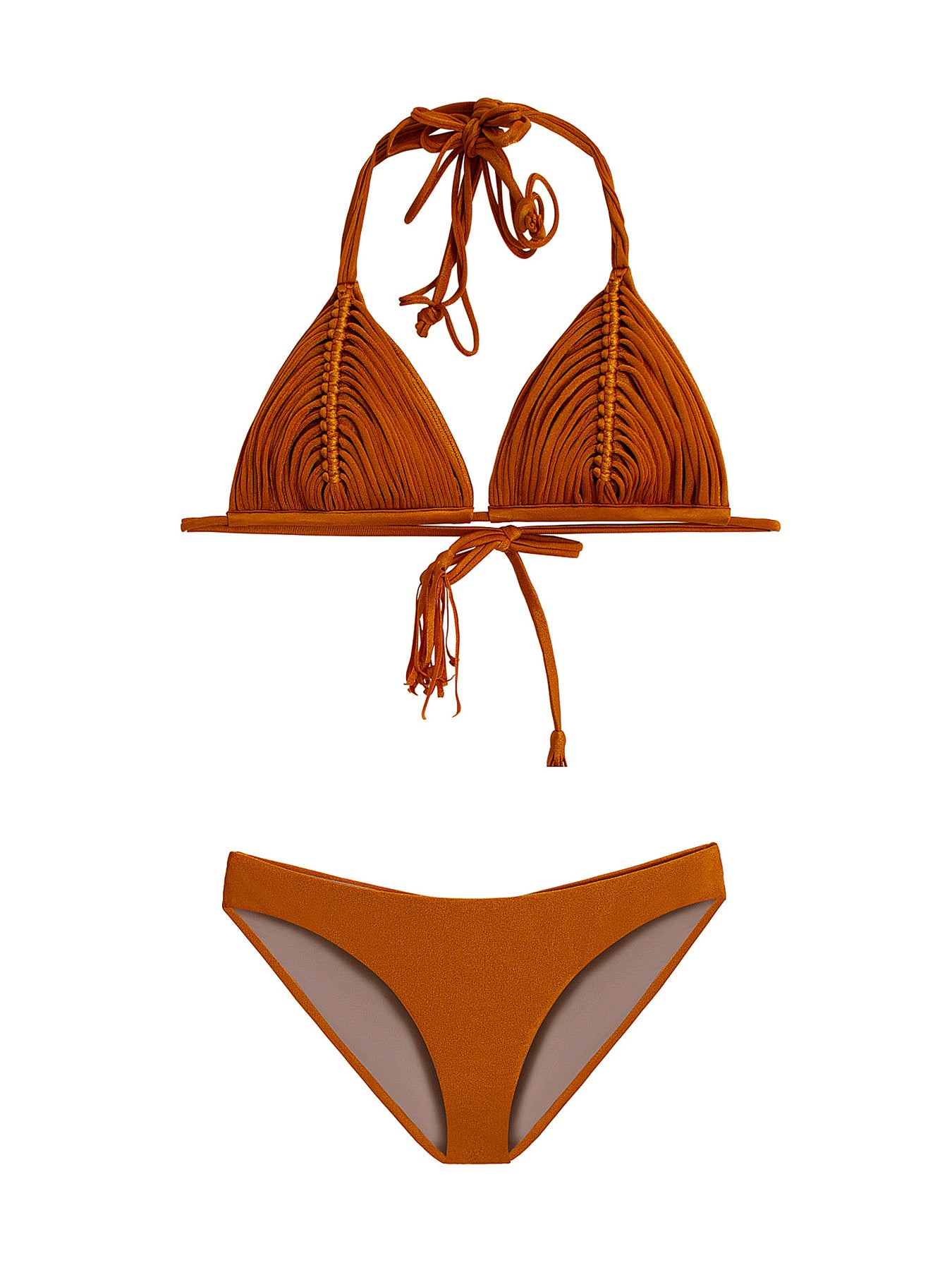 PQ Swim: Isla Tri-Basic Ruched Bikini | Swimwear World