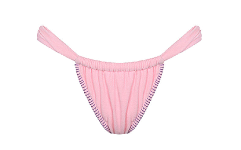 Capittana: Alexia Pink Terry Towel Bikini (C1007T-C1007B) – Swimwear World