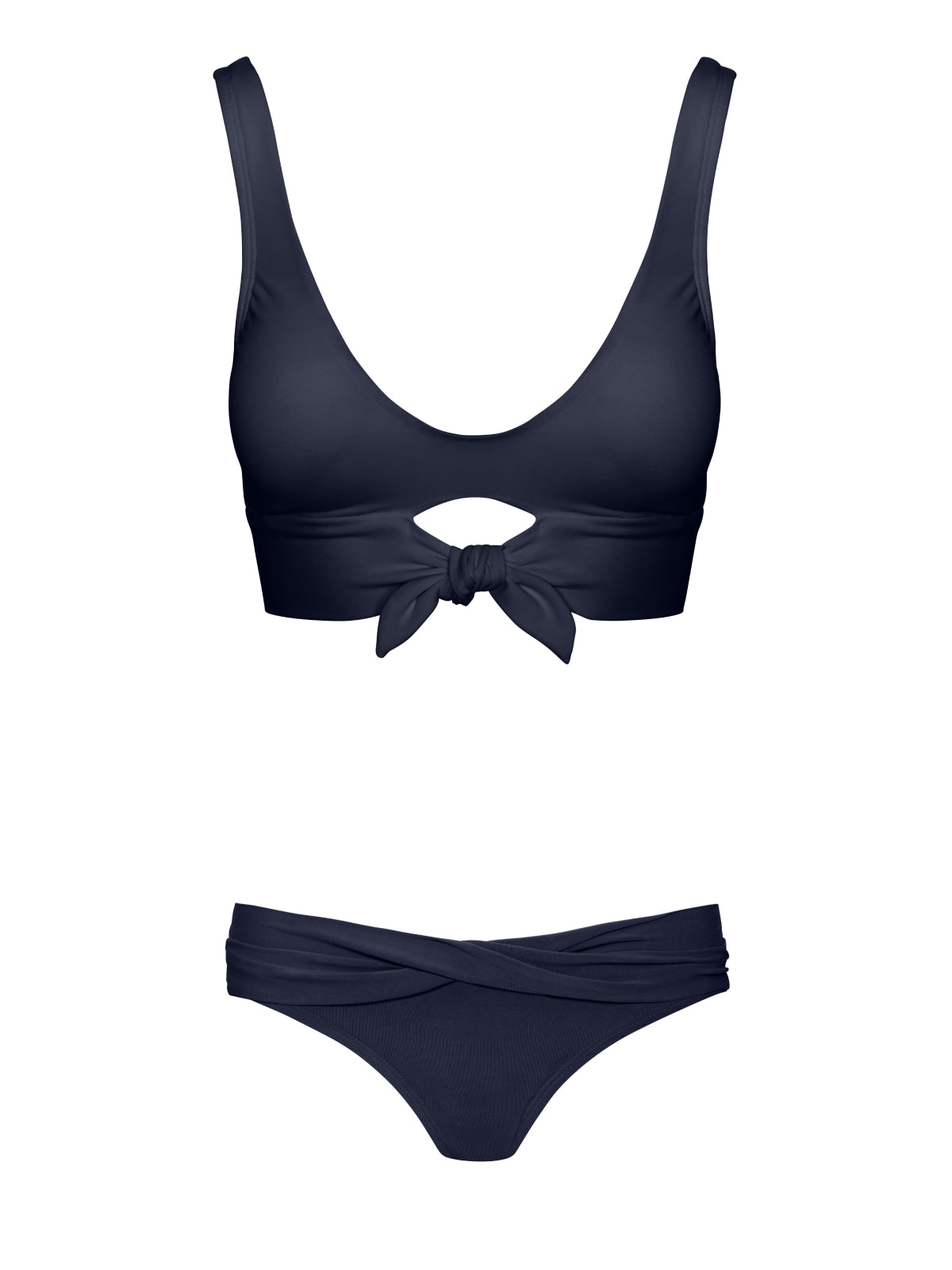 Robin Piccone: Ava Over Shoulder-Ava Twist Bikini (221701-NAV-221766 ...