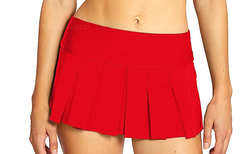 Robin Piccone: Ava Bandeau-Ava Pleated Skirt (251708-FR-251760-FR ...
